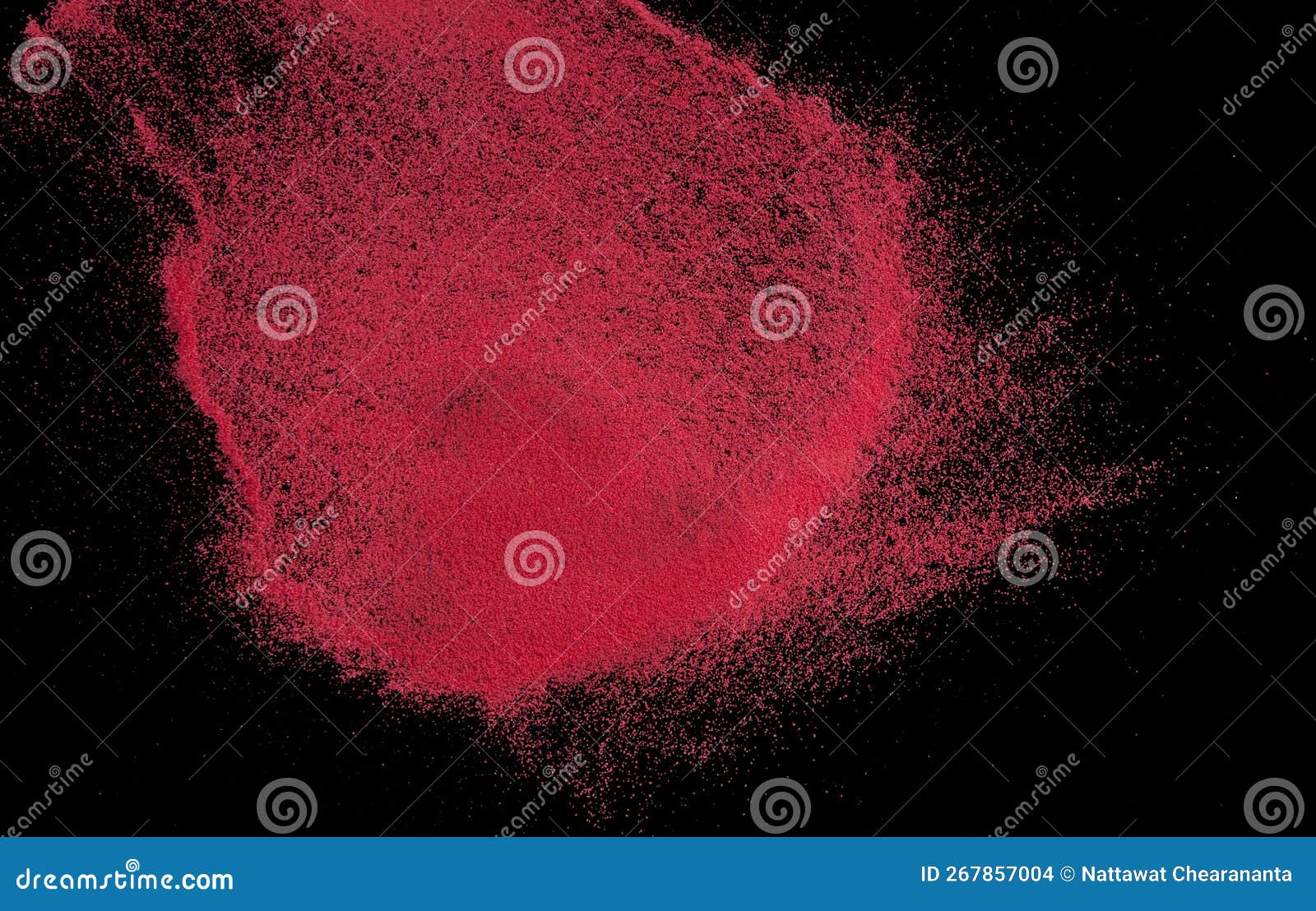 Small Size Red Sand Flying Explosion, Blood Sands Grain Wave Explode ...