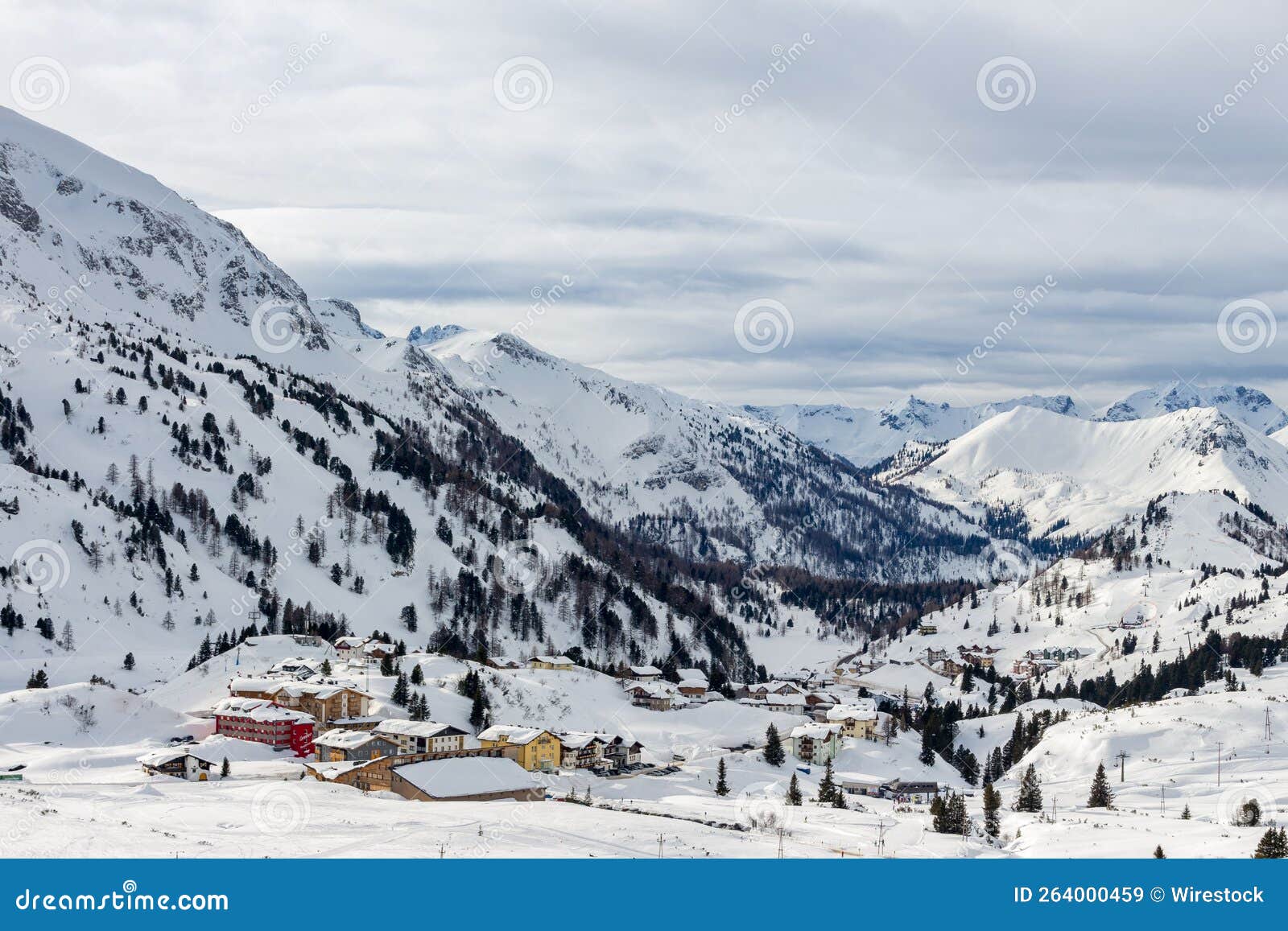 Small Ski Resort in the Austrian Alps Stock Image - Image of small ... Small Ski Resort in the Austrian Alps Stock Image - Image of small ...