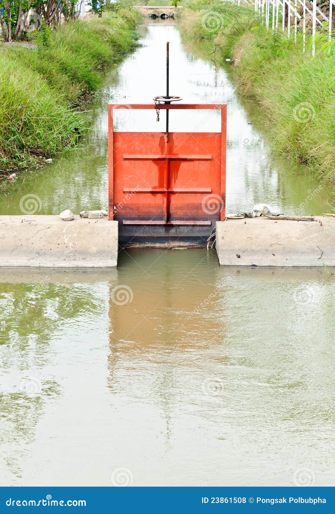 Small Sluice Gate Stock Image | CartoonDealer.com #25269739