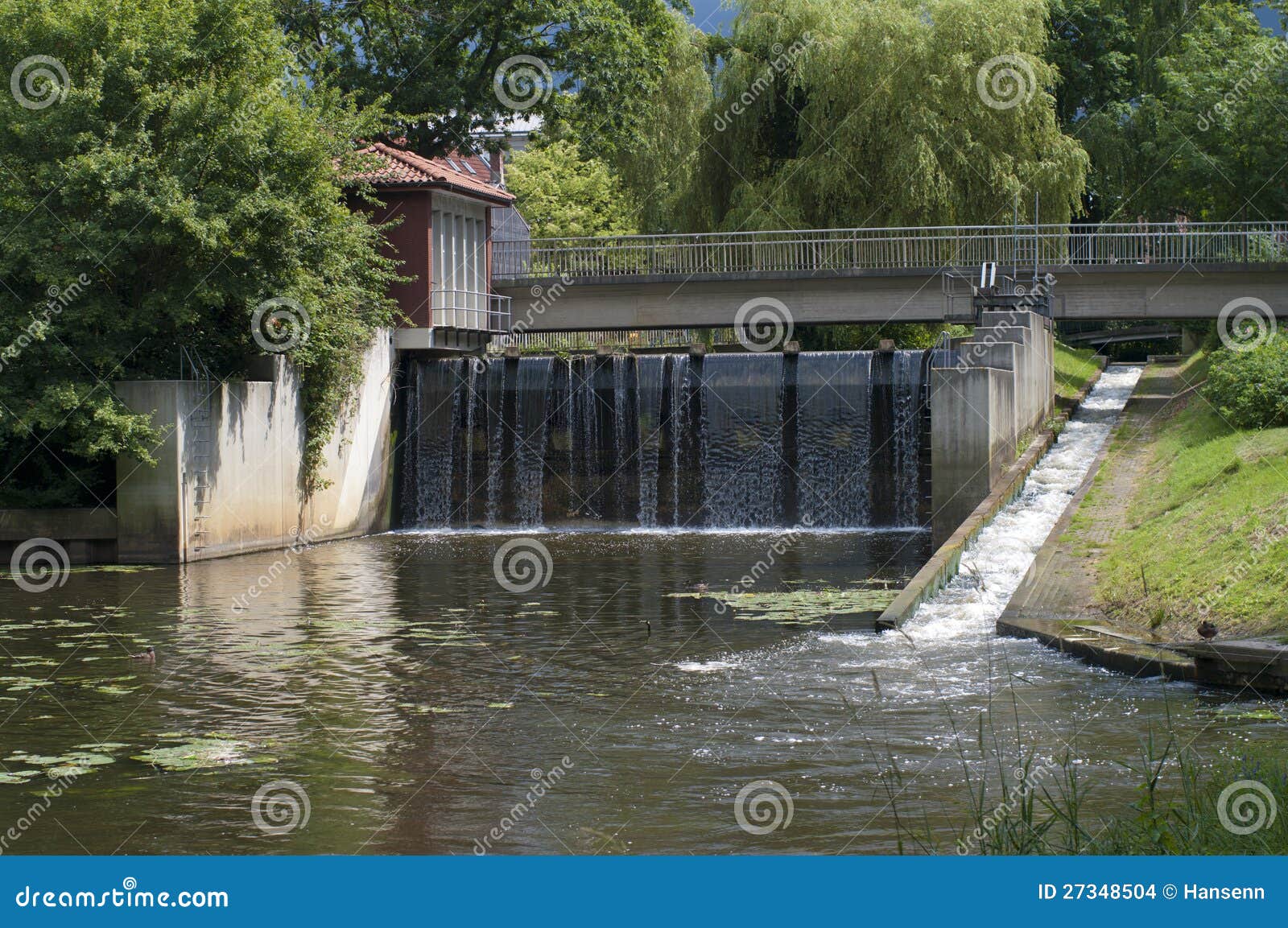 Small Sluice Gate Stock Image | CartoonDealer.com #25269739