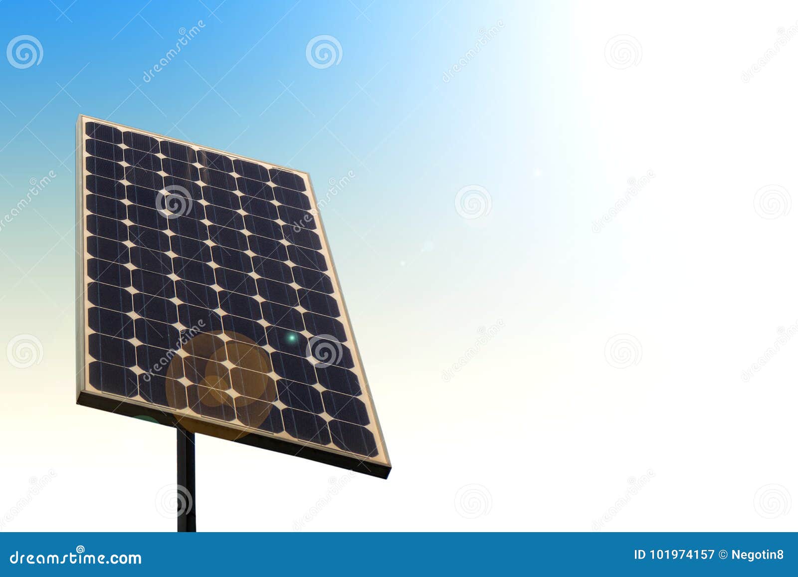 Small solar panel stock image. Image of modern, glass - 101974157