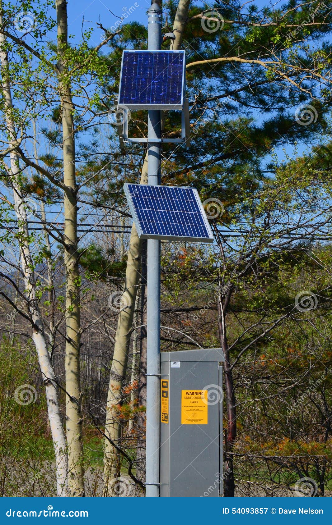 Small Solar Panels for Traffic Lights Editorial Photography - Image of ...