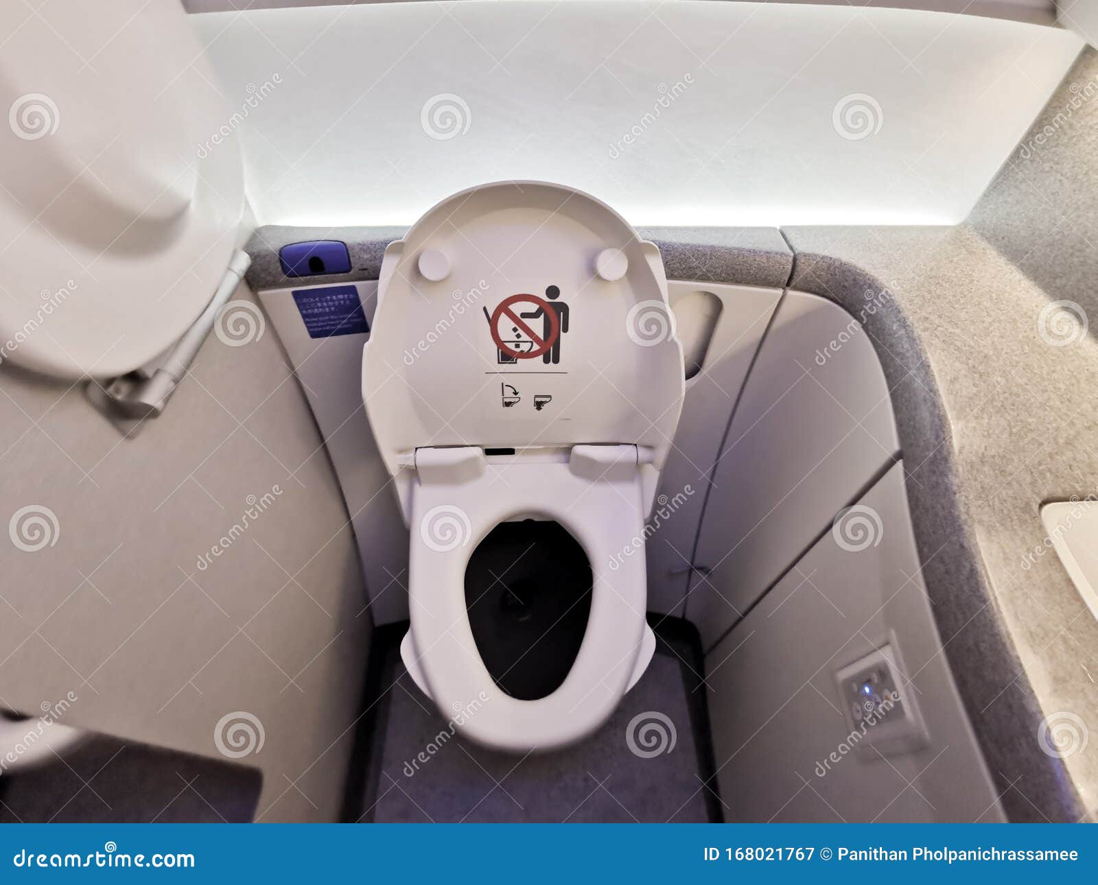 Airplane Toilet Signage Stock Photography | CartoonDealer.com #7761116