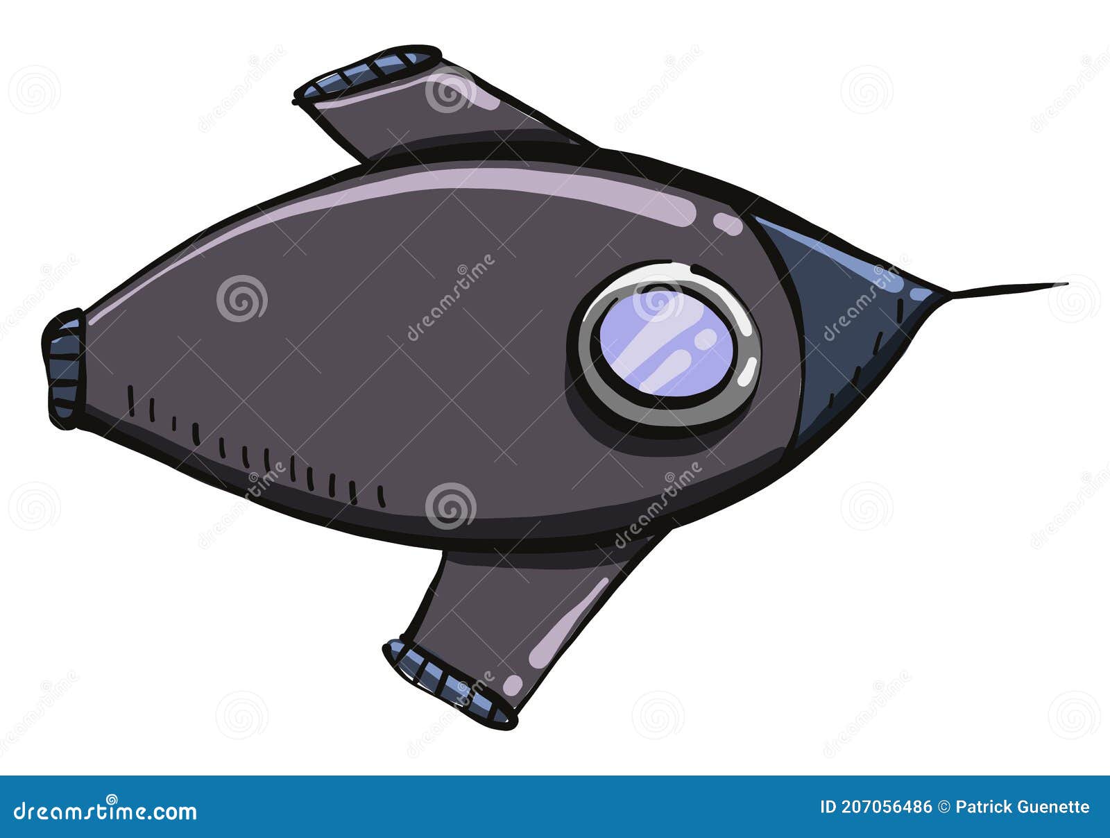 Small Space Machine , Illustration, Vector Stock Vector - Illustration ...