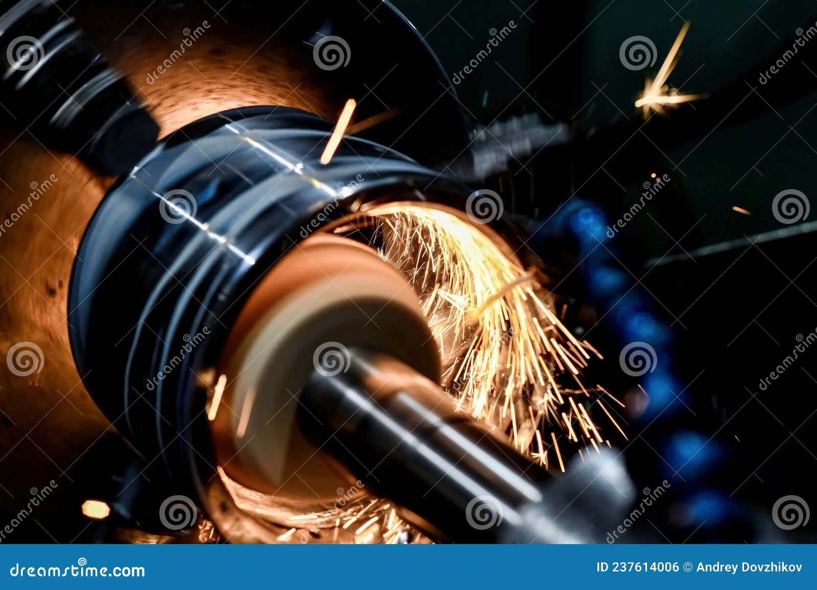 Small Sparks are Emitted during the Internal Grinding of a Cylindrical ...