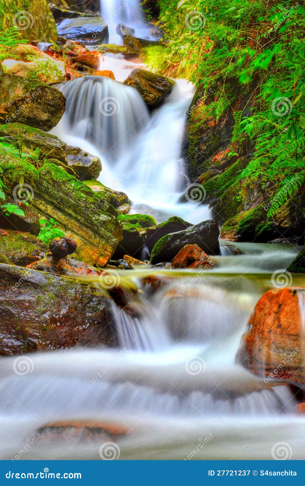 Small spring in mountains stock image. Image of resource - 27721237