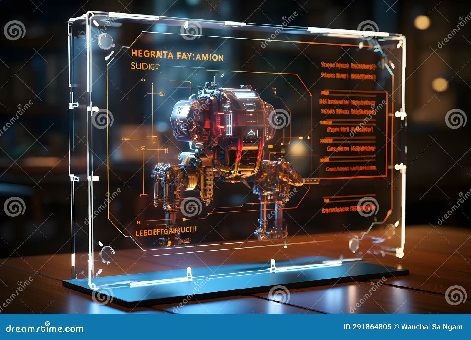 Small Square Hologram Data Sheet Storage Media Innovative and Cutting ...