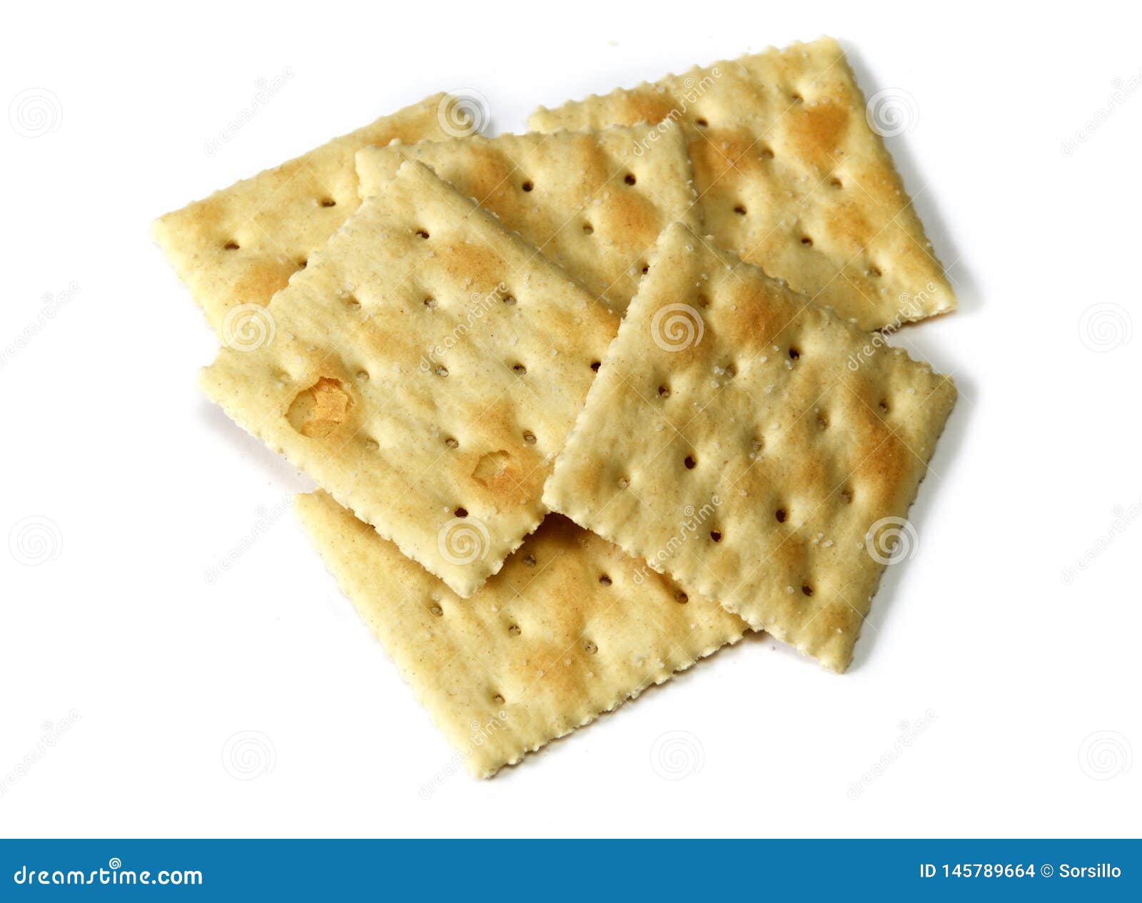 Small stack of crackers stock photo. Image of biscuit - 145789664