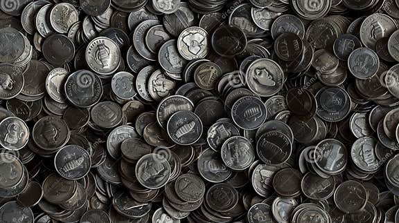 Small Stack of Fantasy Copper Stock Illustration - Illustration of ...