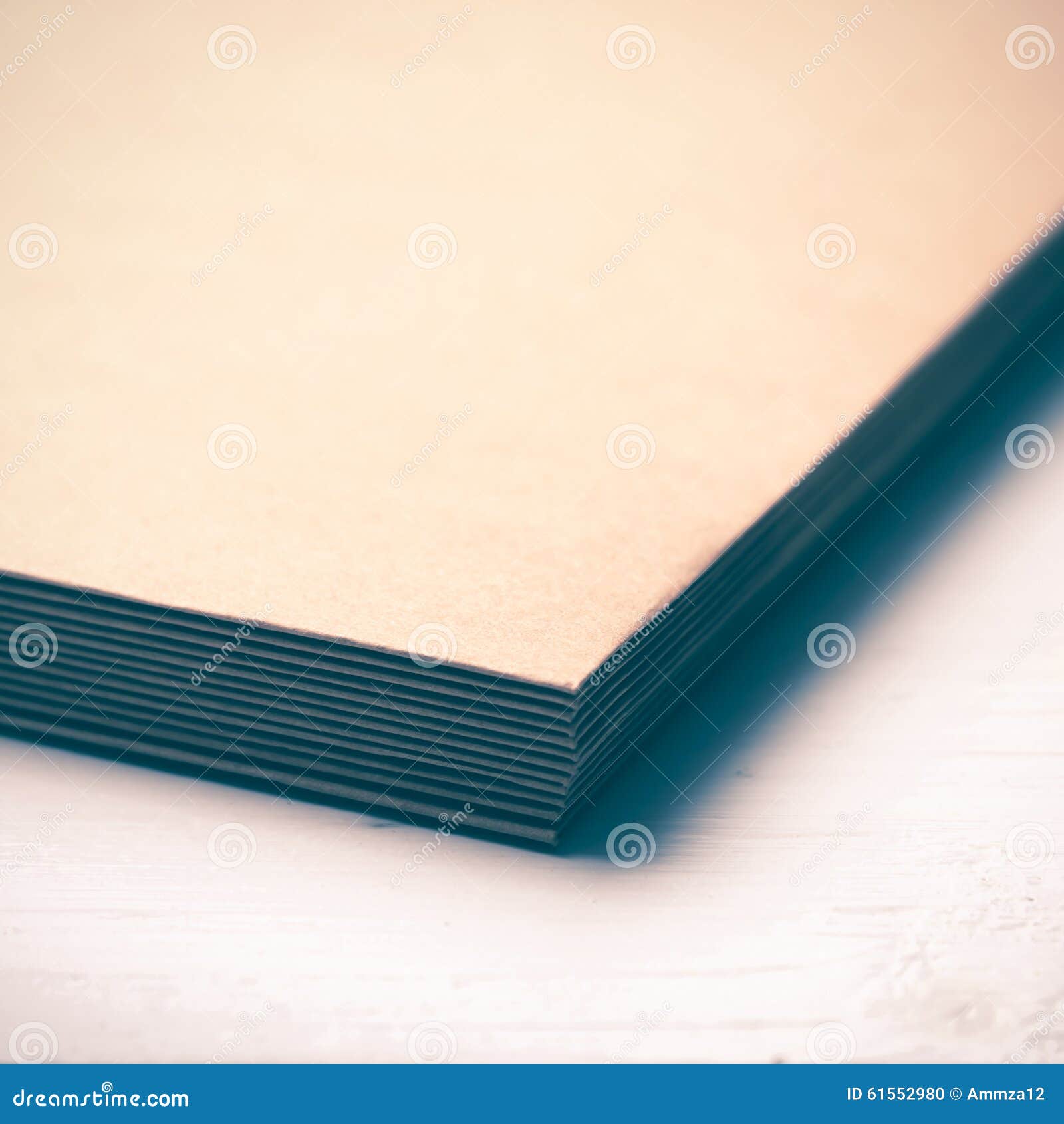 Small of Stack Paper Vintage Style Stock Photo - Image of cardboard ...