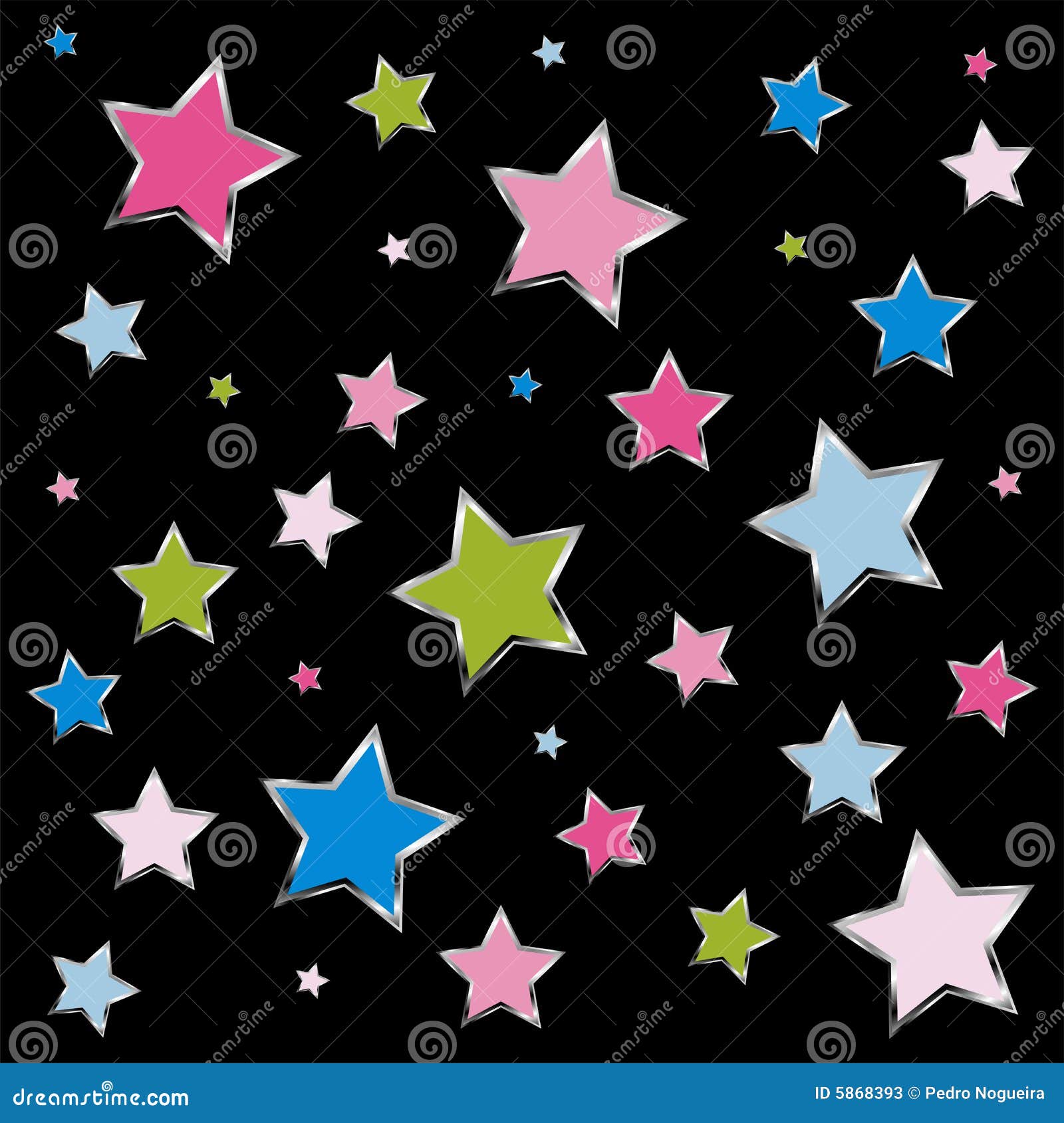 Small stars background stock vector. Illustration of green - 5868393