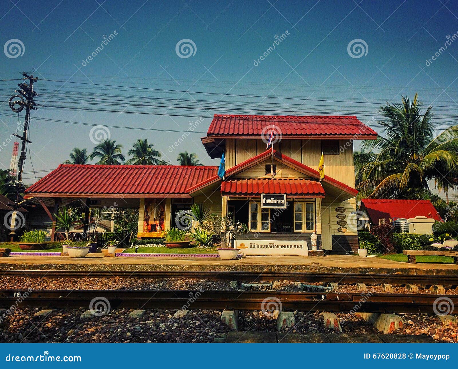 Small station editorial stock photo. Image of local, classic - 67620828