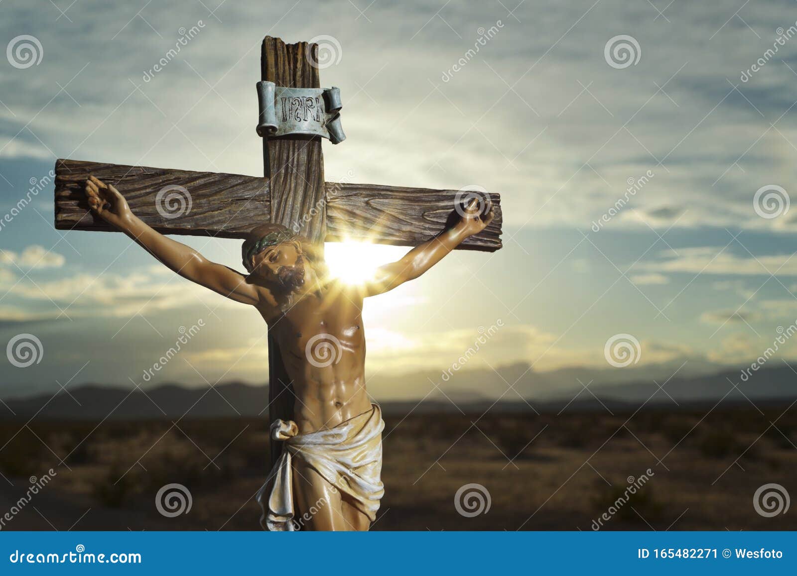 Jesus on the Cross stock image. Image of symbol, history - 165482271
