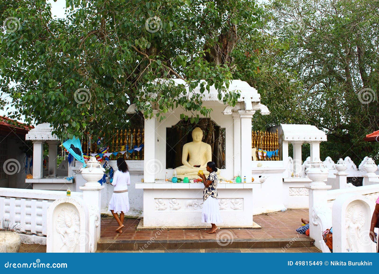 A Small Statue of Vishnu in the Vishnu Temple Editorial Stock Image ...