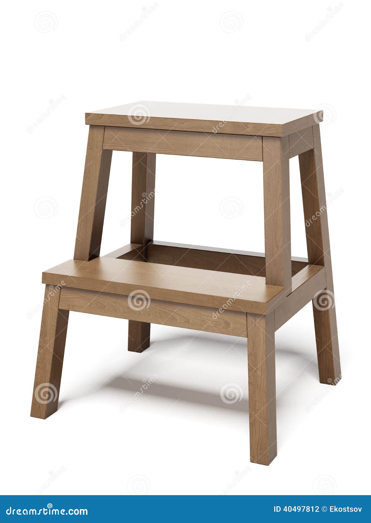 Small step ladder stock illustration. Illustration of work - 40497812