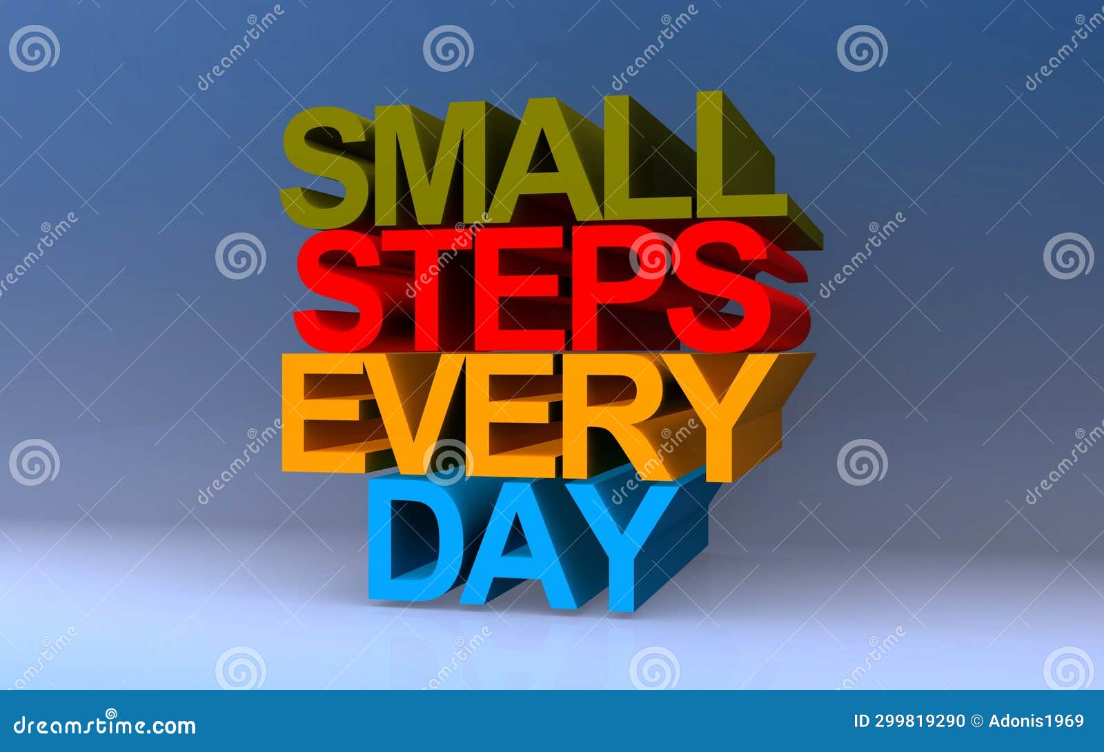 YOu Can Do Small Steps Hand Drawn Vector Illustration In Cartoon Comic ...