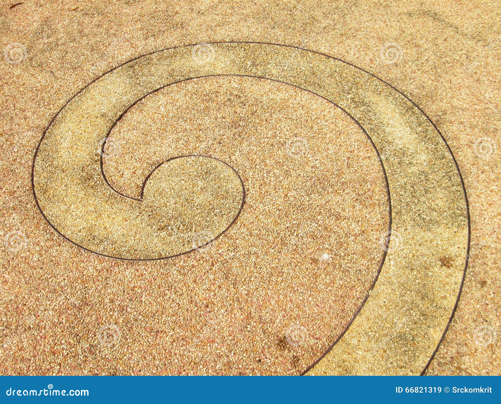 Ancient Pavement Stone Stones Laid Out In The Form Of A Circumference ...