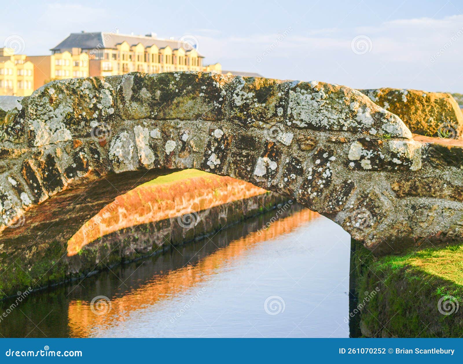 Small Stone Arch Bridge Over Creek Stock Photo - Image of river, creek ...