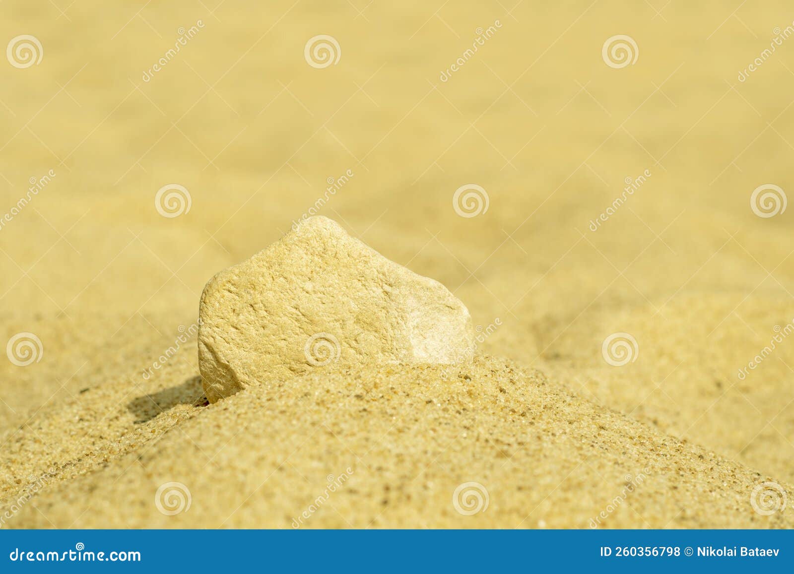 Small Stone with an Empty Flat Surface Stock Photo - Image of ...