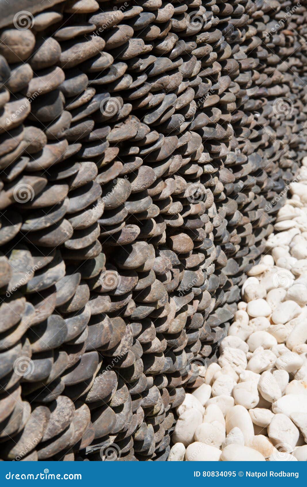 Small Stone Lined Walls Black and White Stock Image - Image of ...