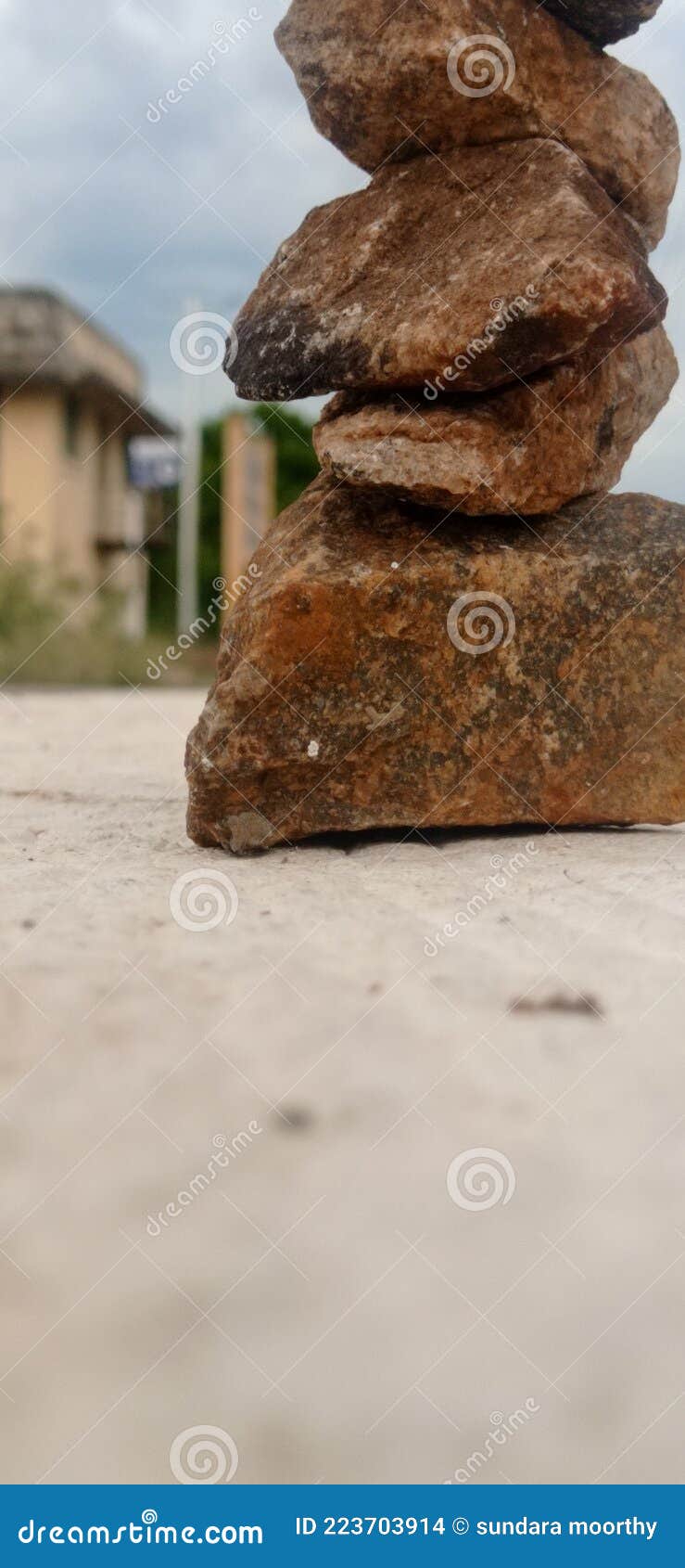 The small stone mount stock photo. Image of geology - 223703914