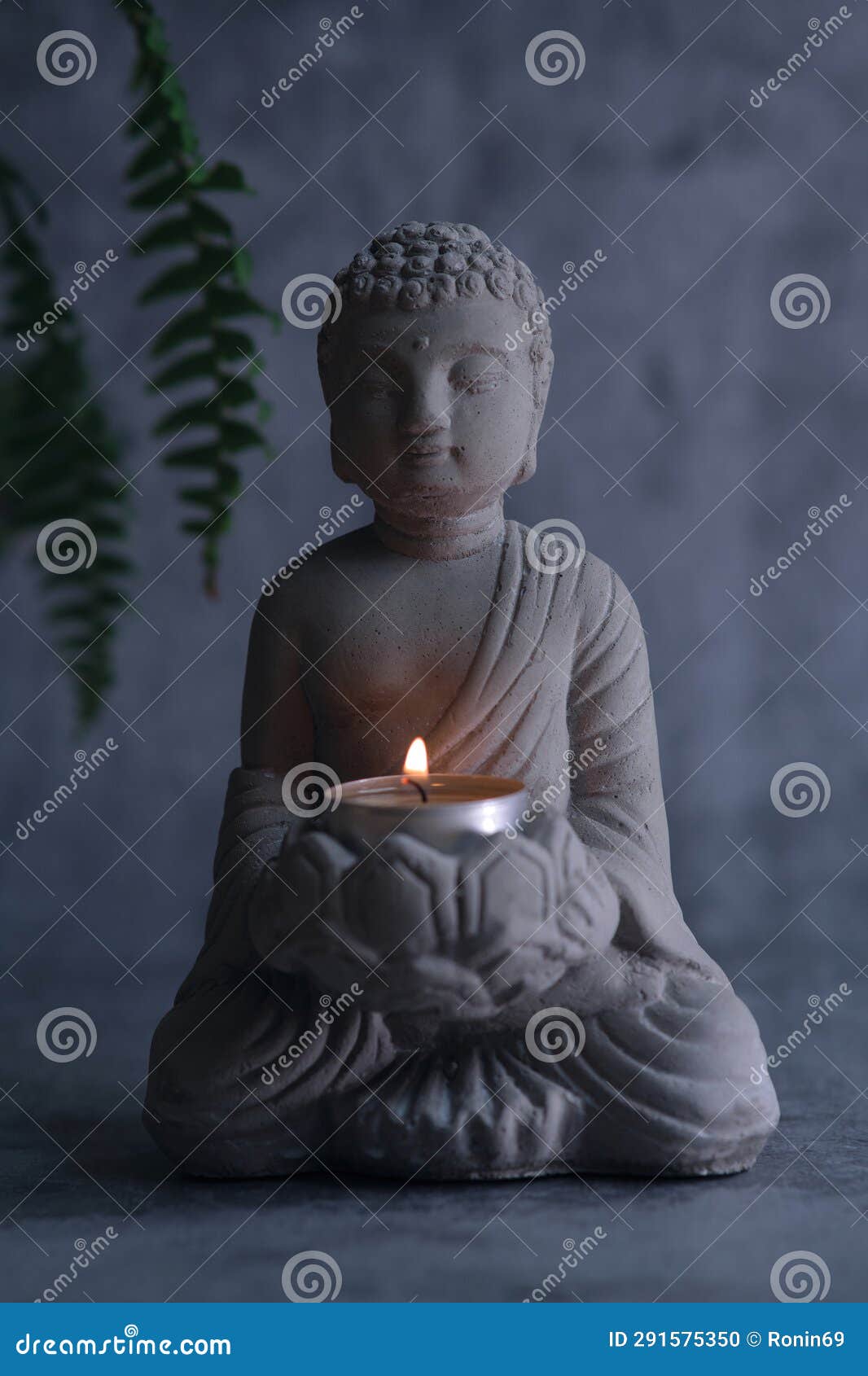A Small Stone Statue of Buddha Stock Photo - Image of culture, landmark ...