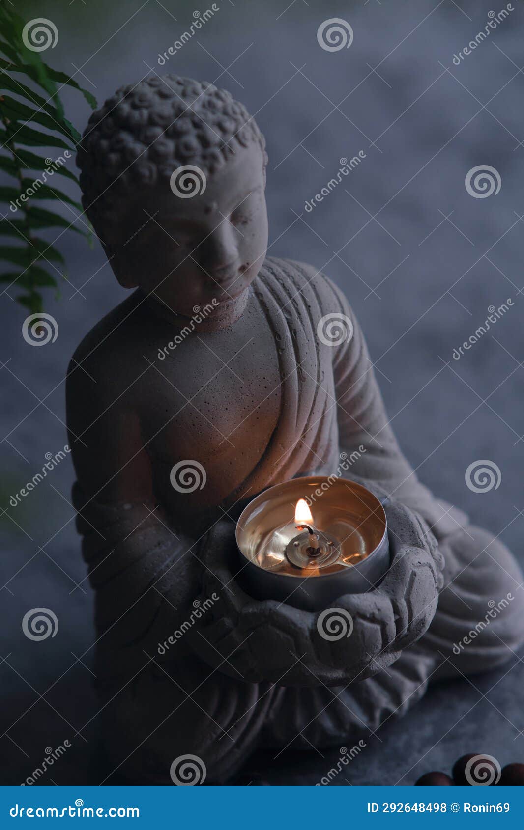 A Small Stone Statue of Buddha Stock Photo - Image of meditation, icon ...