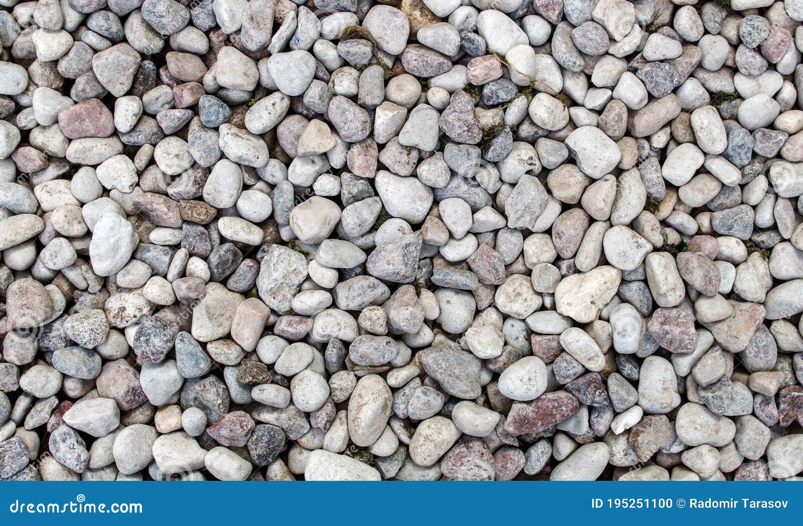 Small Stones of Different Sizes and Colors Stock Photo - Image of ...