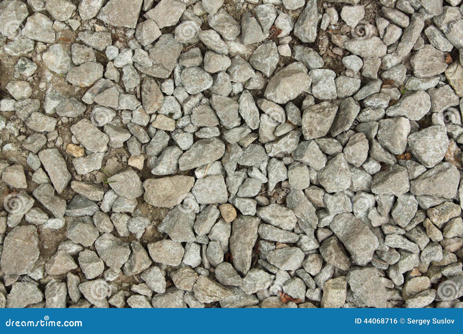 Small Stones on a Ground with Sand for Background, Design Stock Photo ...