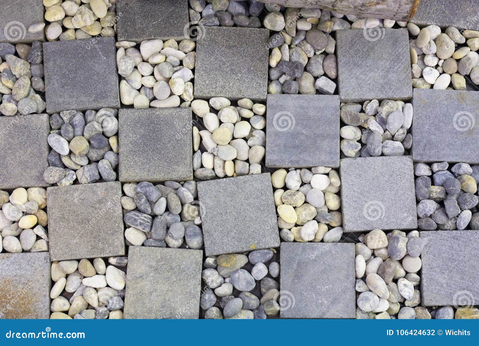 Stones Footpath Background and Pattern Stock Photo - Image of grass ...
