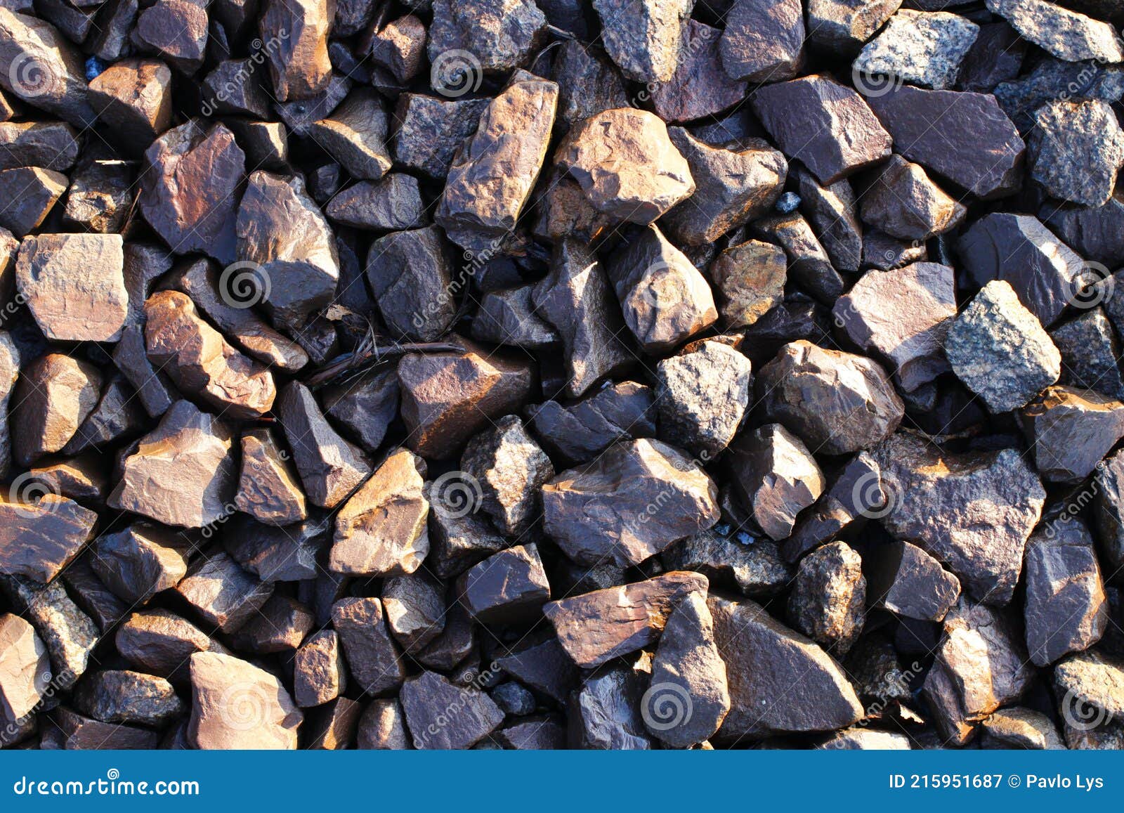 Small Stones Rubble Close Up Stock Image - Image of texture, abstract ...