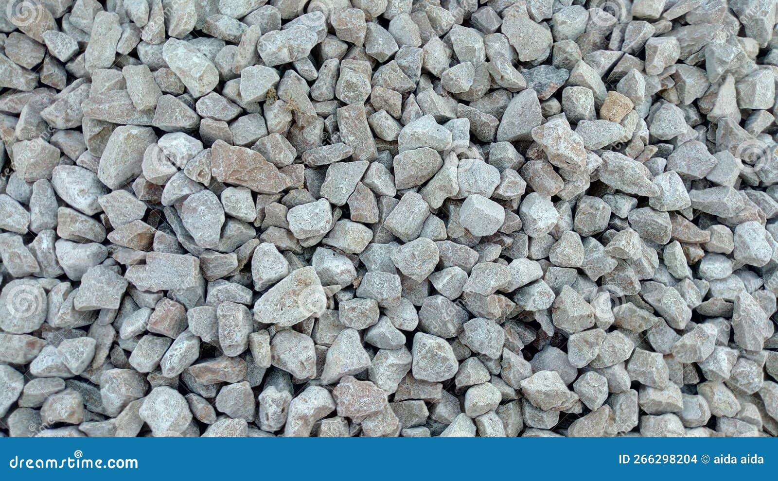 Small Stones Used in Construction Stock Photo - Image of pecture ...