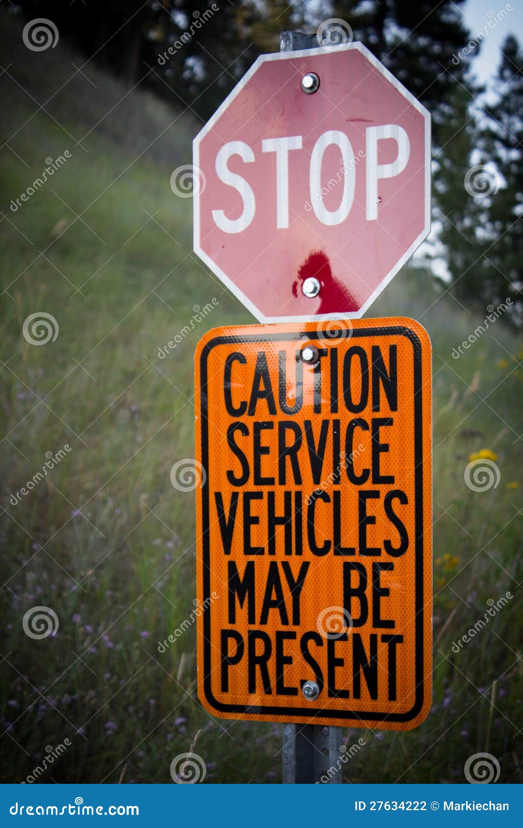 Small Stop Sign stock photo. Image of lomo, service, stop - 27634222
