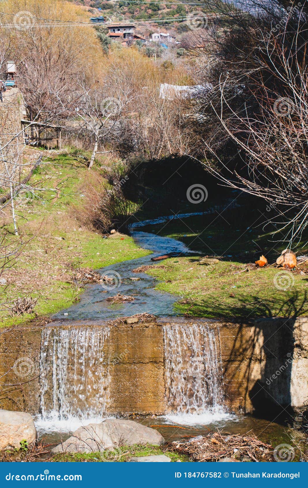 Water stream stock photo. Image of village, 2020, products - 184767582
