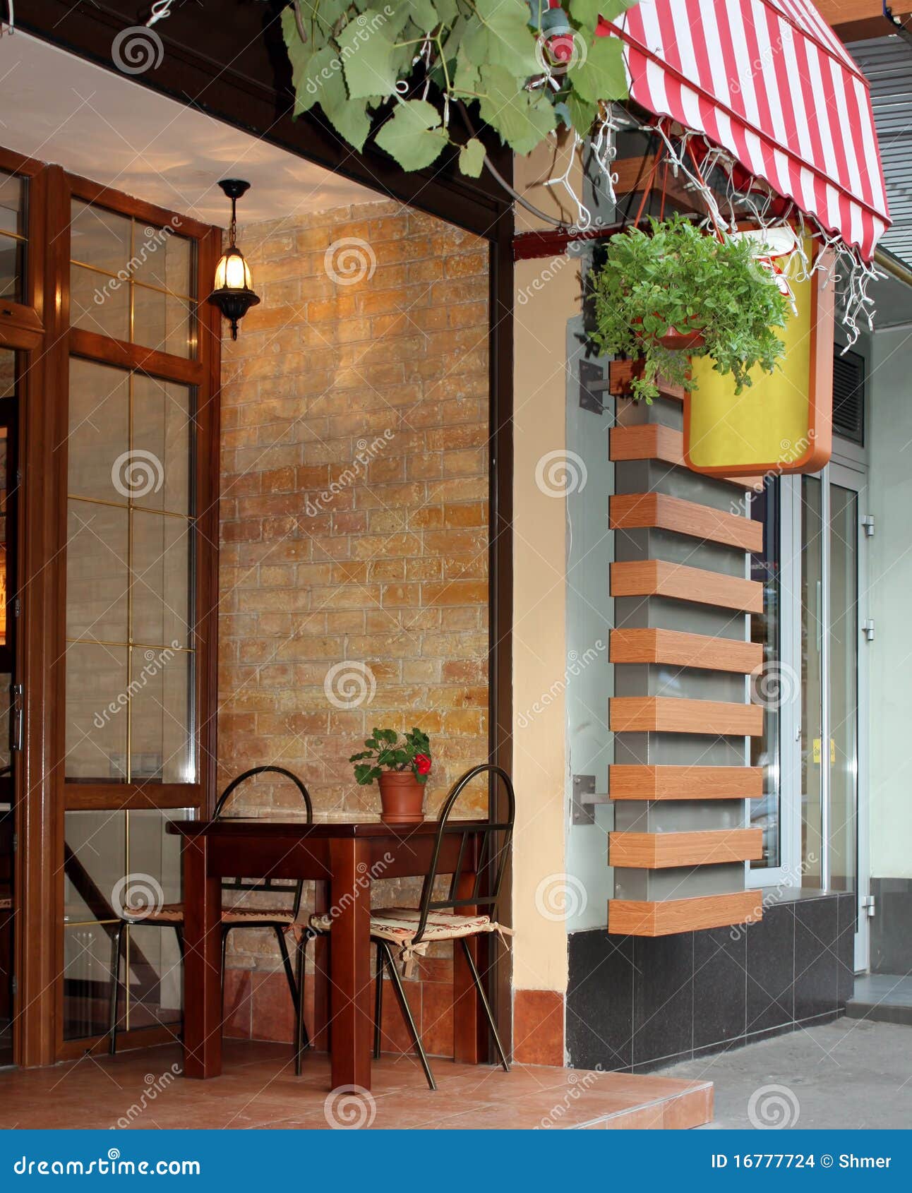Small street cafe stock photo. Image of gourmet, dating - 16777724