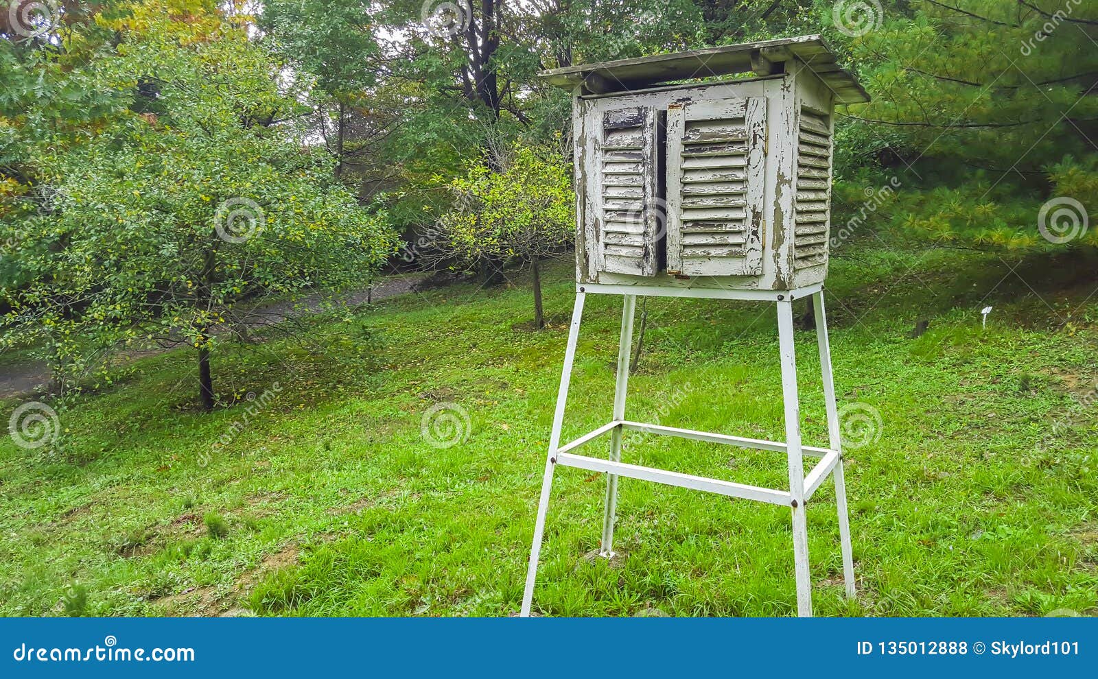 Small structure in forest stock photo. Image of farm - 135012888