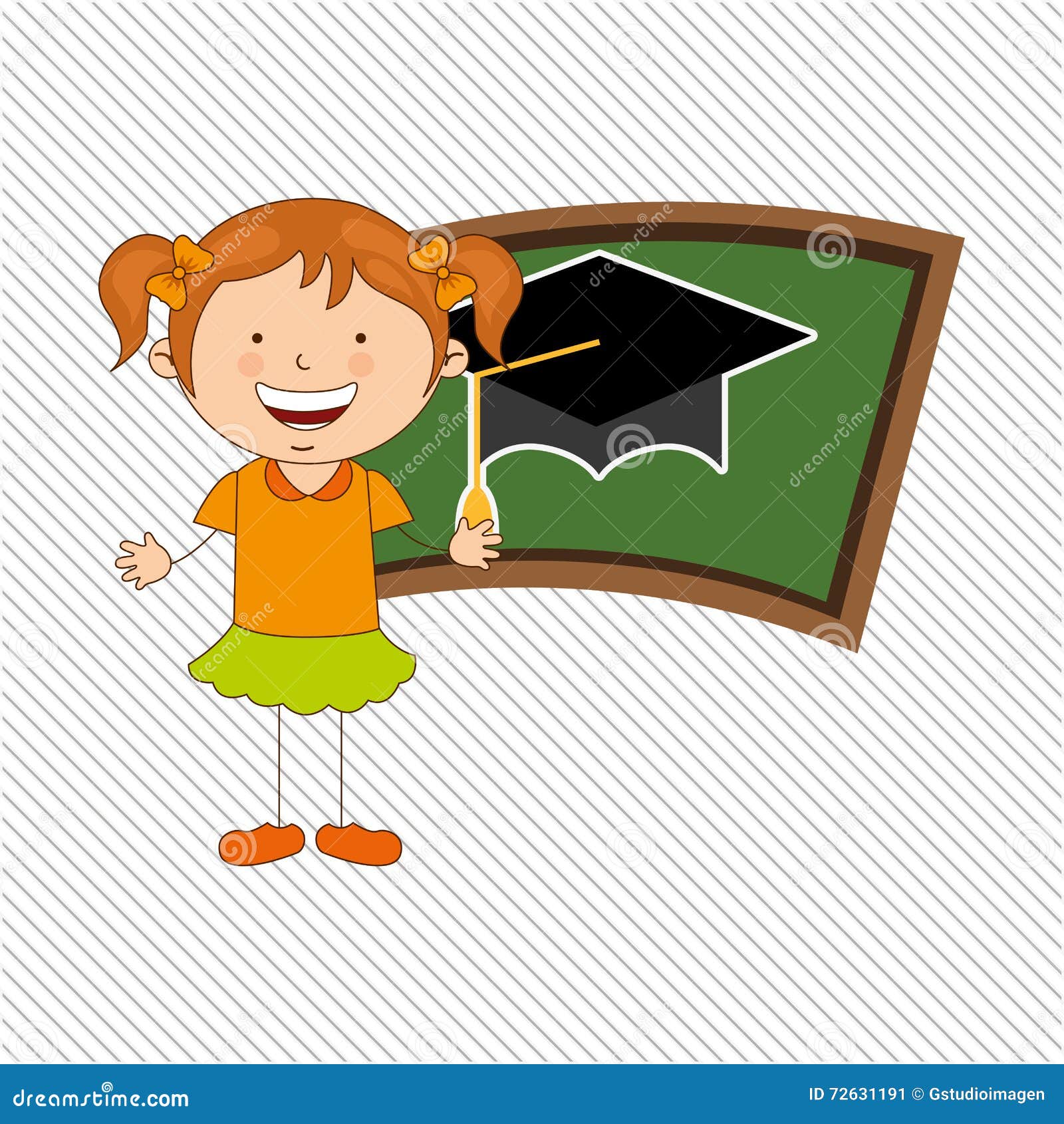 Small students design stock illustration. Illustration of students ...