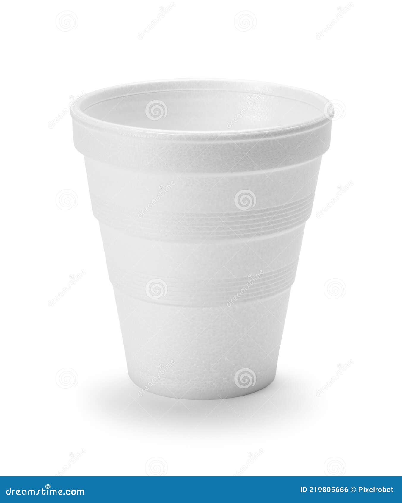 Small Styrofoam Cup stock photo. Image of drink, container - 219805666