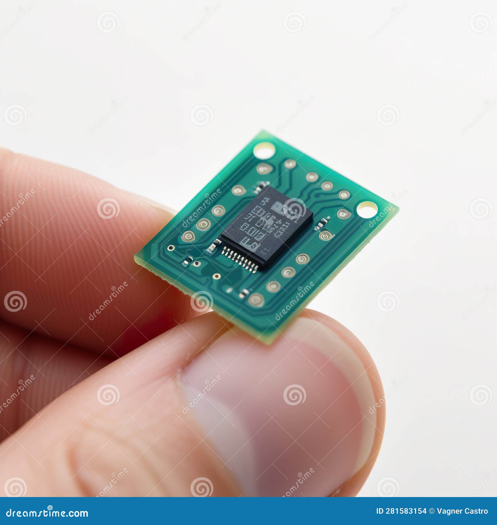 Small Subcutaneous Identification Microchip. Stock Photo - Image of ...