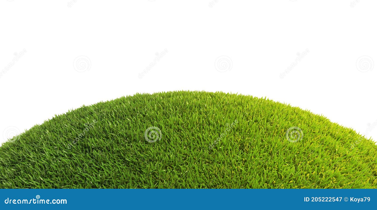 Small Surface Covered with Grass, Grass Podium, Lawn Background 3d ...