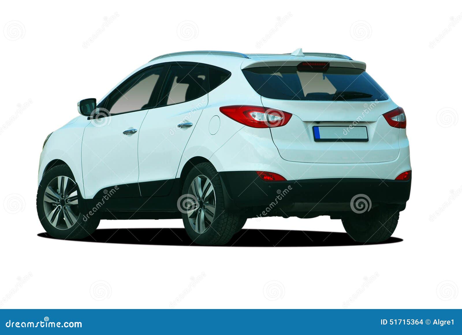 Small suv stock photo. Image of saloon, back, power, perspective - 51715364