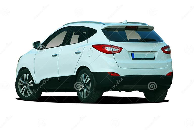 Small suv stock photo. Image of saloon, back, power, perspective - 51715364