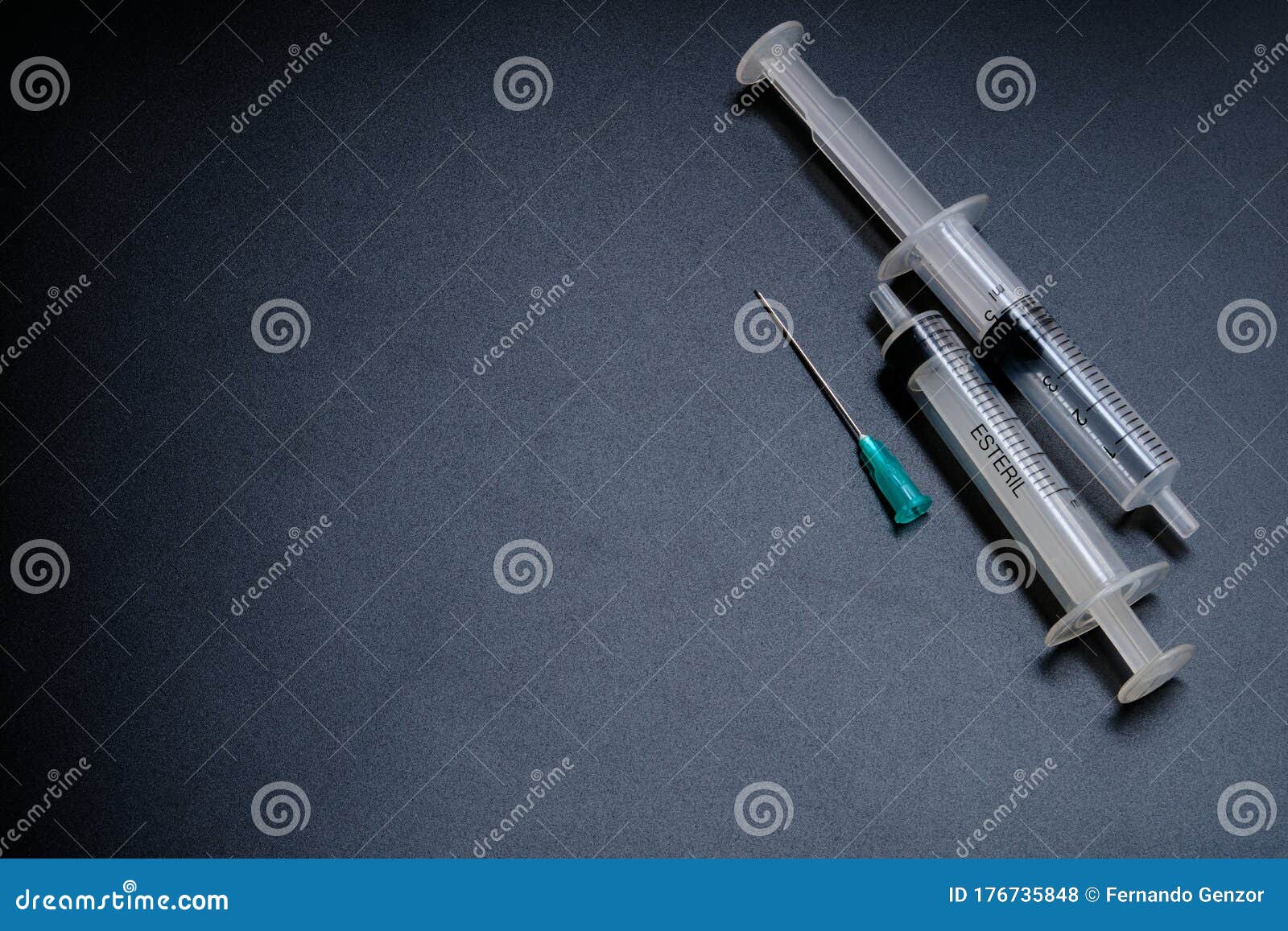 Sharp And Hollow Needle Of The Syringe Royalty-Free Stock Image ...
