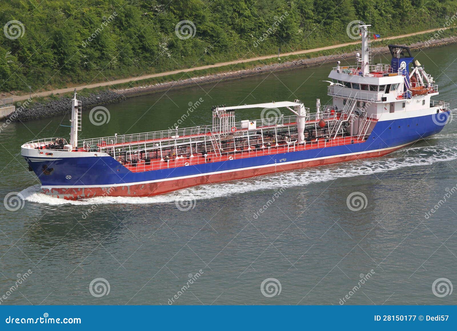 Small tanker stock image. Image of germany, logistic - 28150177