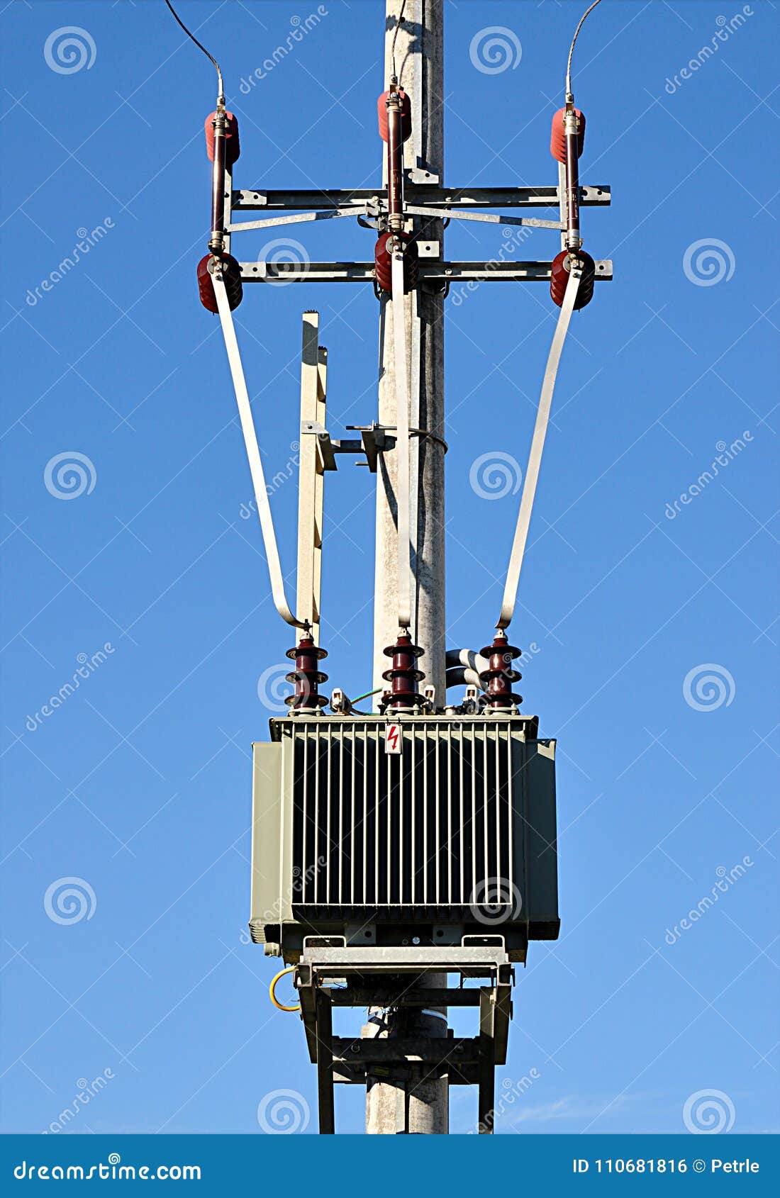 Small technic transformers stock photo. Image of voltage - 110681816