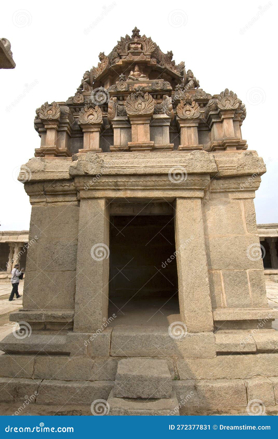 A Small Temple in Complex of Krishna Temple at Hampi Stock Image ...
