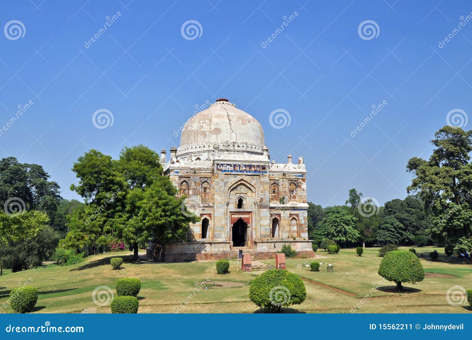 Small Temple in Park stock image. Image of hindu, asia - 15562211