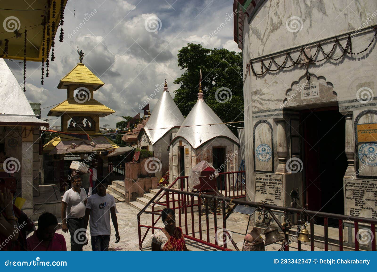 Small Temples and Shrines at the Mega Temple Site of Tarapith Temple ...