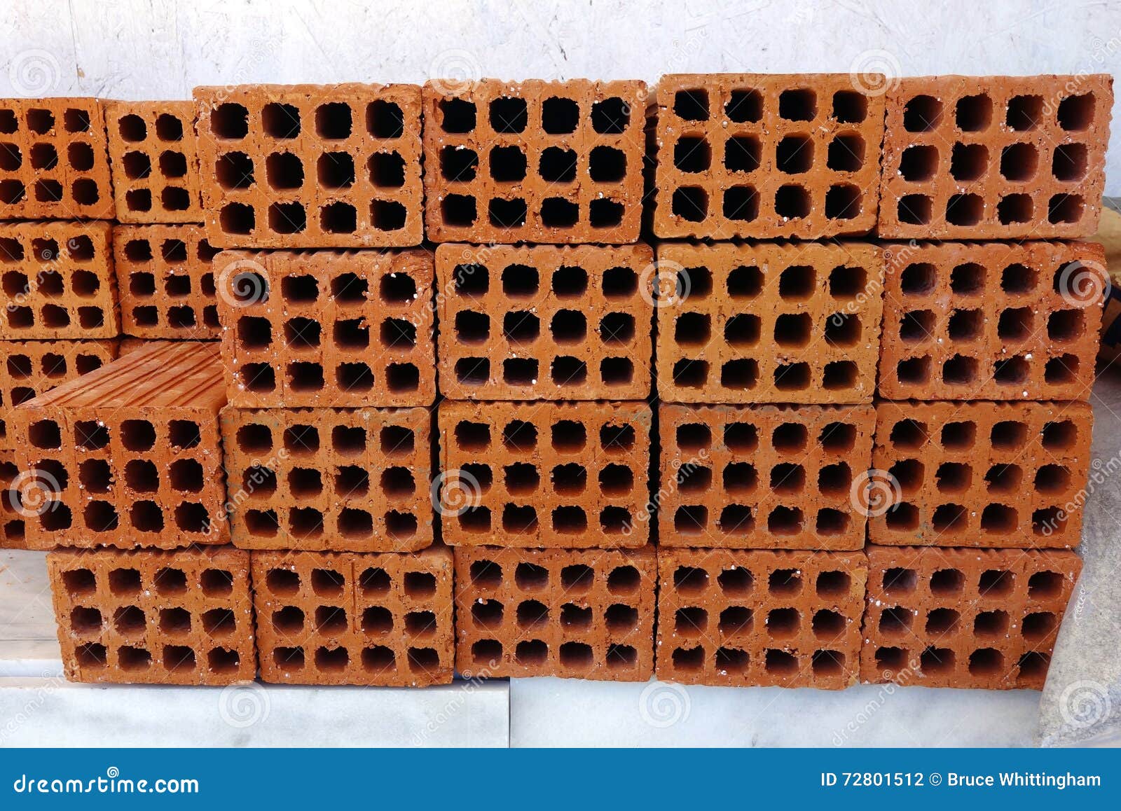 Small Terracotta Bricks Stock Photography | CartoonDealer.com #72801512