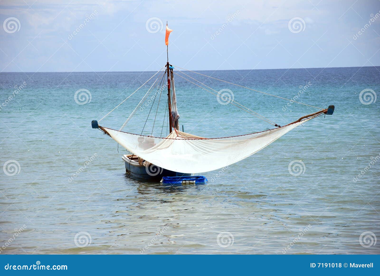 Small Thai Fishing Boat stock photo. Image of thailand - 7191018